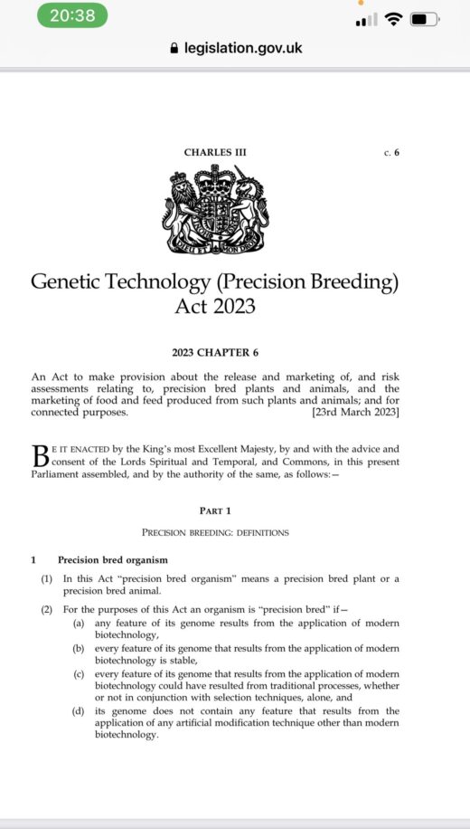 Vaccines in plants – Synthetic Agenda